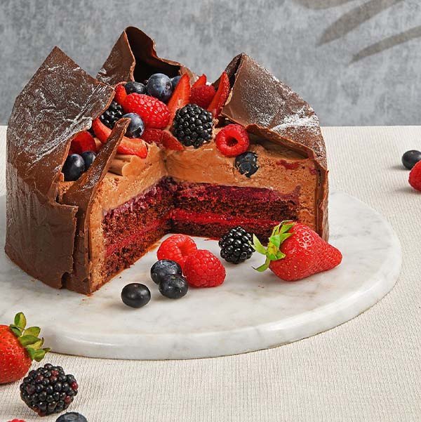Choco Berry Cake