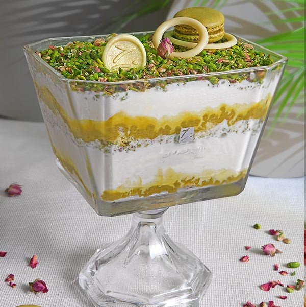 Pistachio Ice Cream Trifle