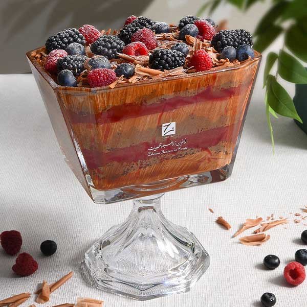 Midnight Berry Trifle
